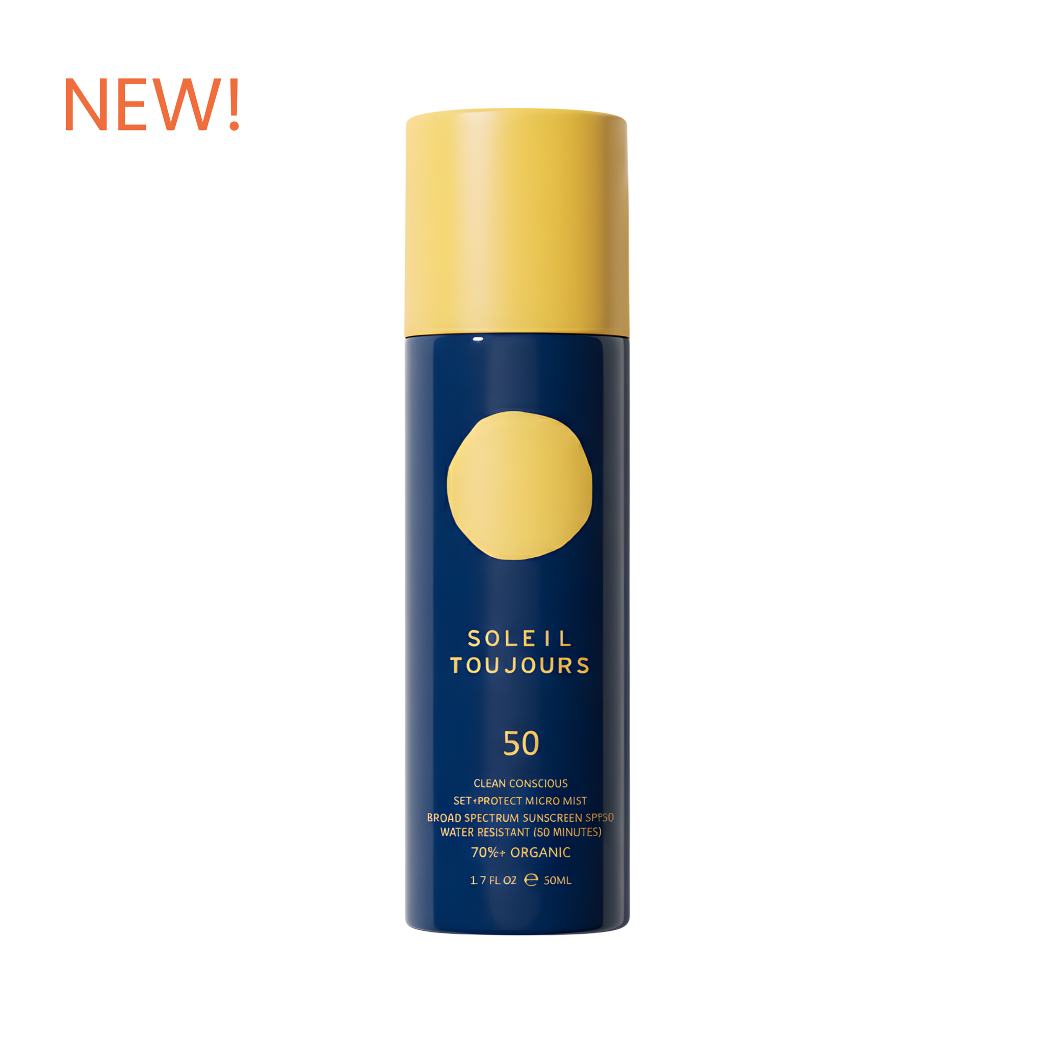 NEW! Clean Conscious Set + Protect Makeup Setting Spray SPF 50